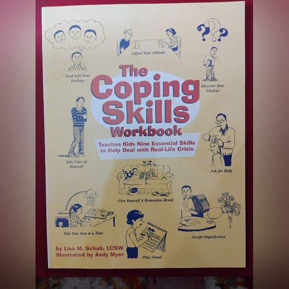 Lisa M. Schab, LCSW | Toys | The Coping Skills Workbook For Kids Yellow ...